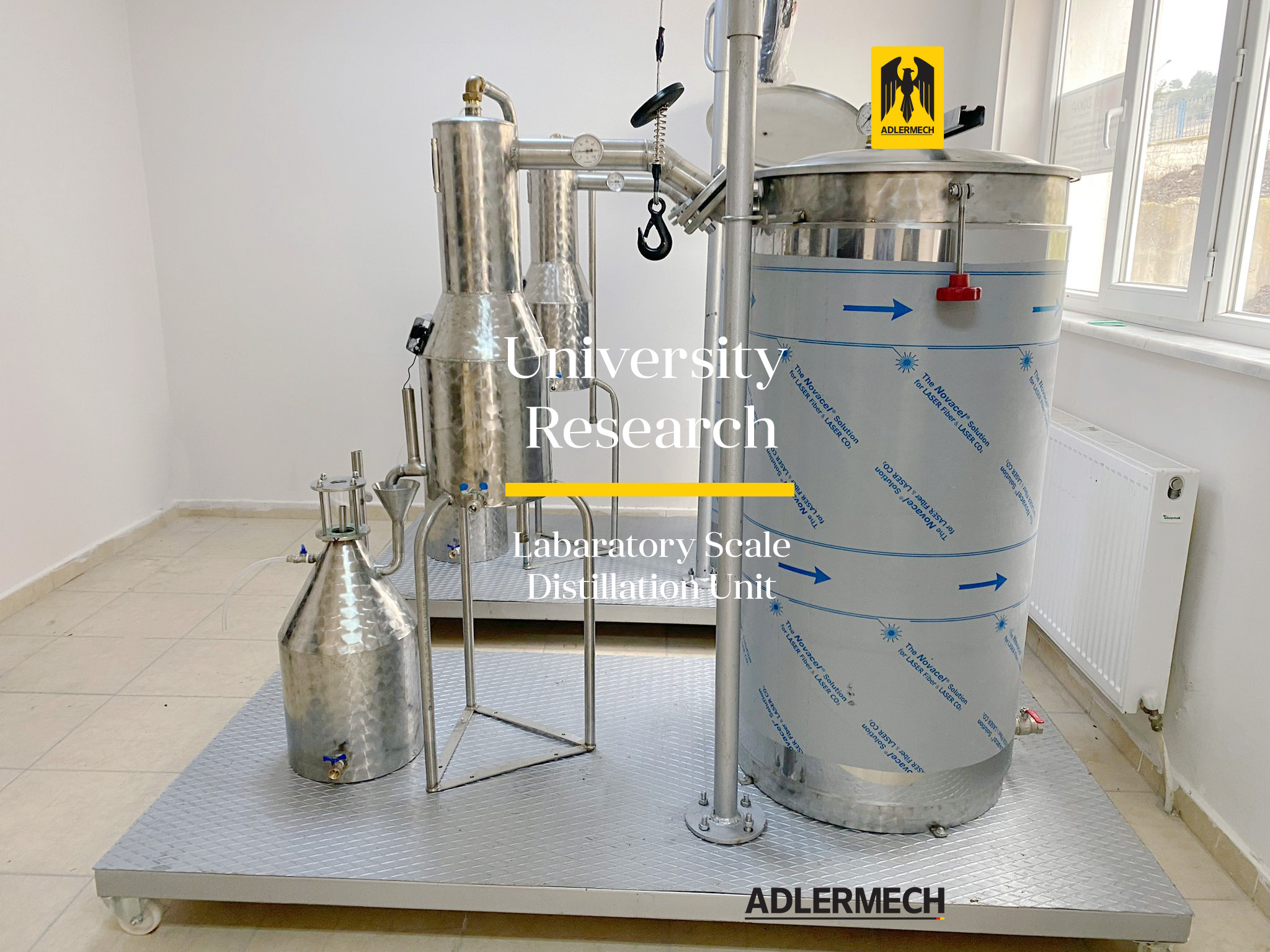 Our Next Laboratory Scale Distillation Equipment Goes to University in ...